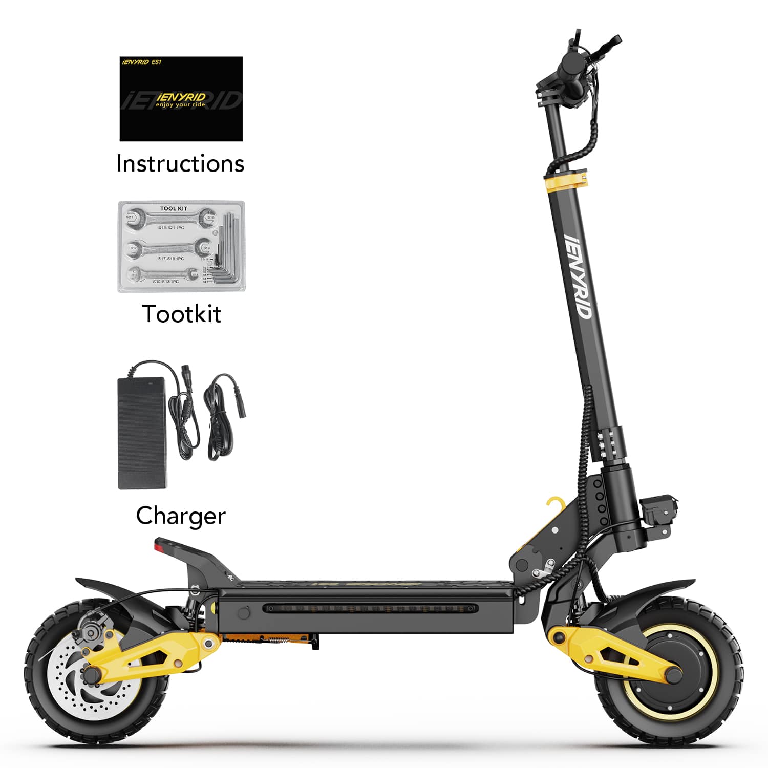 iENYRID ES1 2400W Electric Scooter | Dual Motor Electric Scooter | iENYRID Scooters